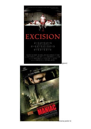 Posters to analyse | DOCX