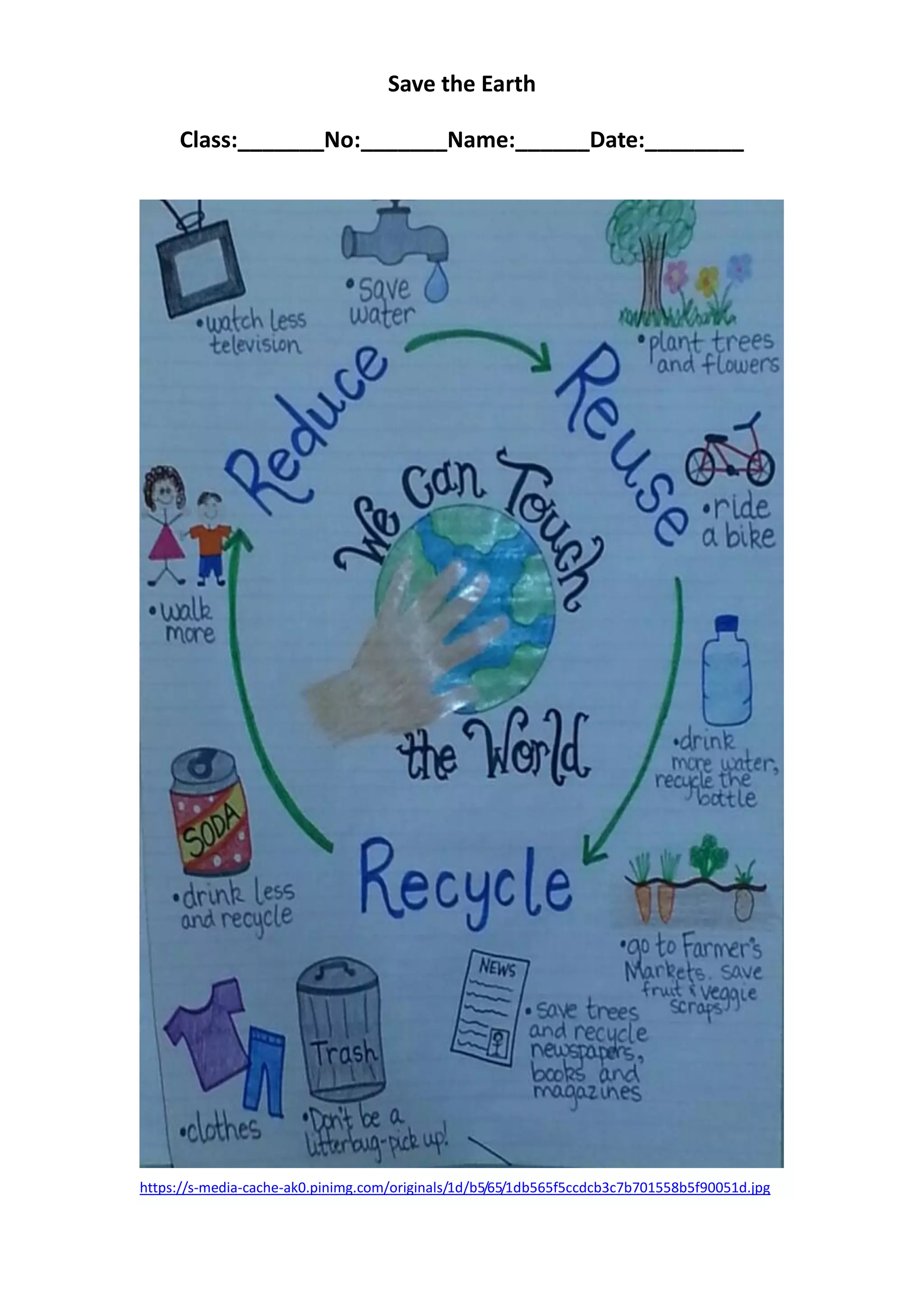 Poster template earth day | PDF