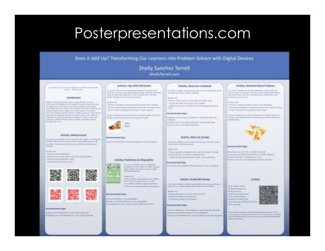 The How To of Digital Poster Presentations
