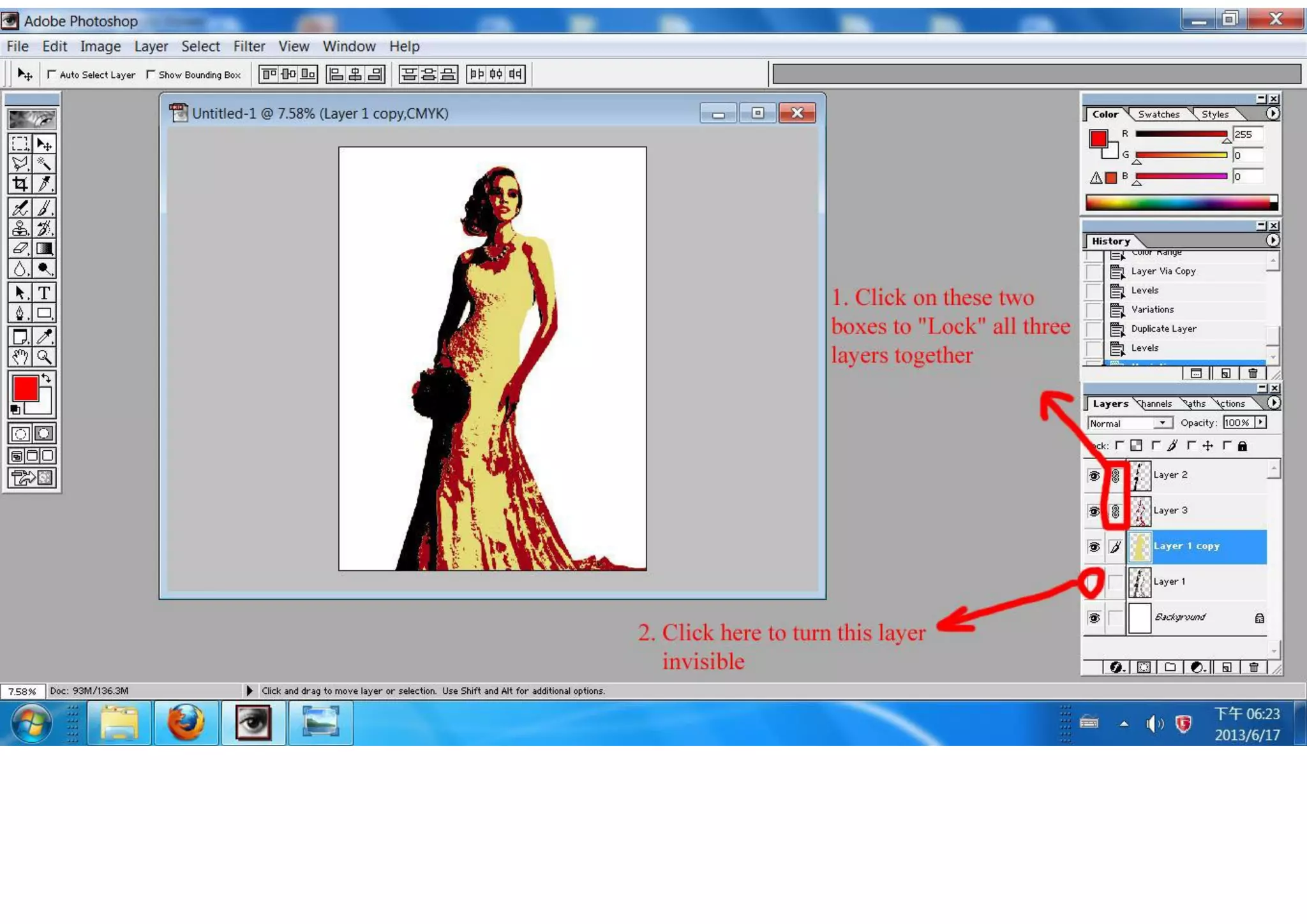 Poster tutorial (shepard fairey starburst) (1) | PPT
