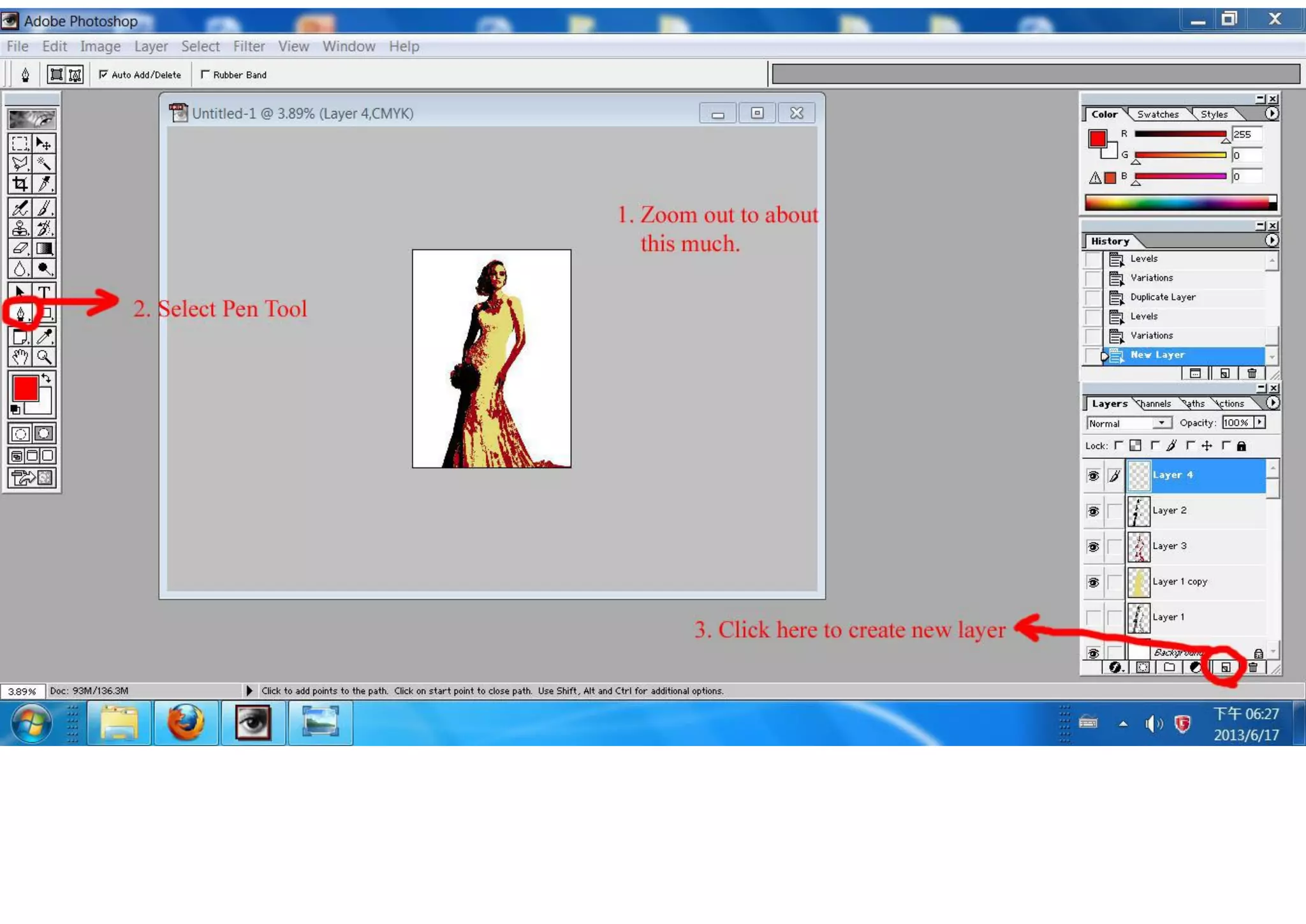 Poster tutorial (shepard fairey starburst) (1) | PPT