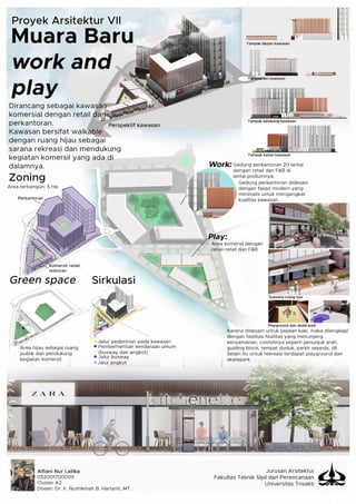 Poster Proyek Arsitektur 7 | PDF