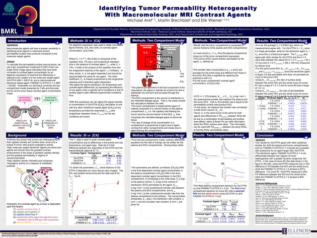 ISMRM 2001 Poster: Identifying Tumor Permeability Heterogeneity with ...