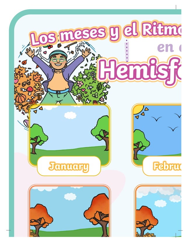 Poster XL Los meses y el Ritmo de las Estaciones en el Hemisferio Sur .pdf