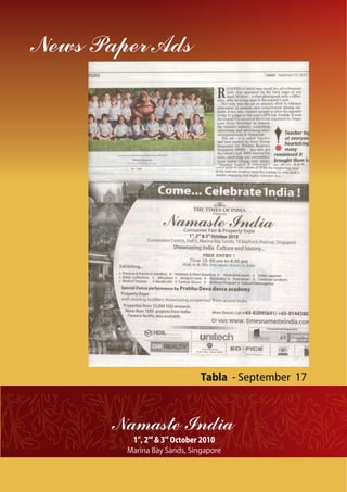 Times Namaste India - Singapore | PDF