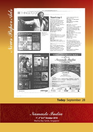 Times Namaste India - Singapore | PDF