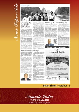 Times Namaste India - Singapore | PDF