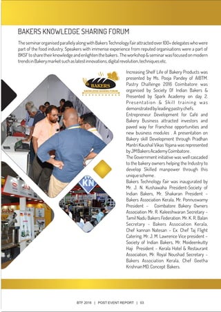 BAKERS TECHNOLOGY FAIR | INDIA | PDF