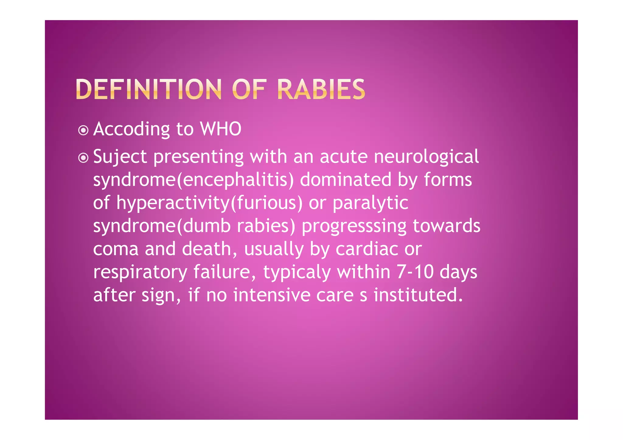 Post exposure prophylaxis in Rabies | PDF