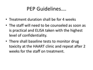 Post Exposure Prophylaxis.pptx