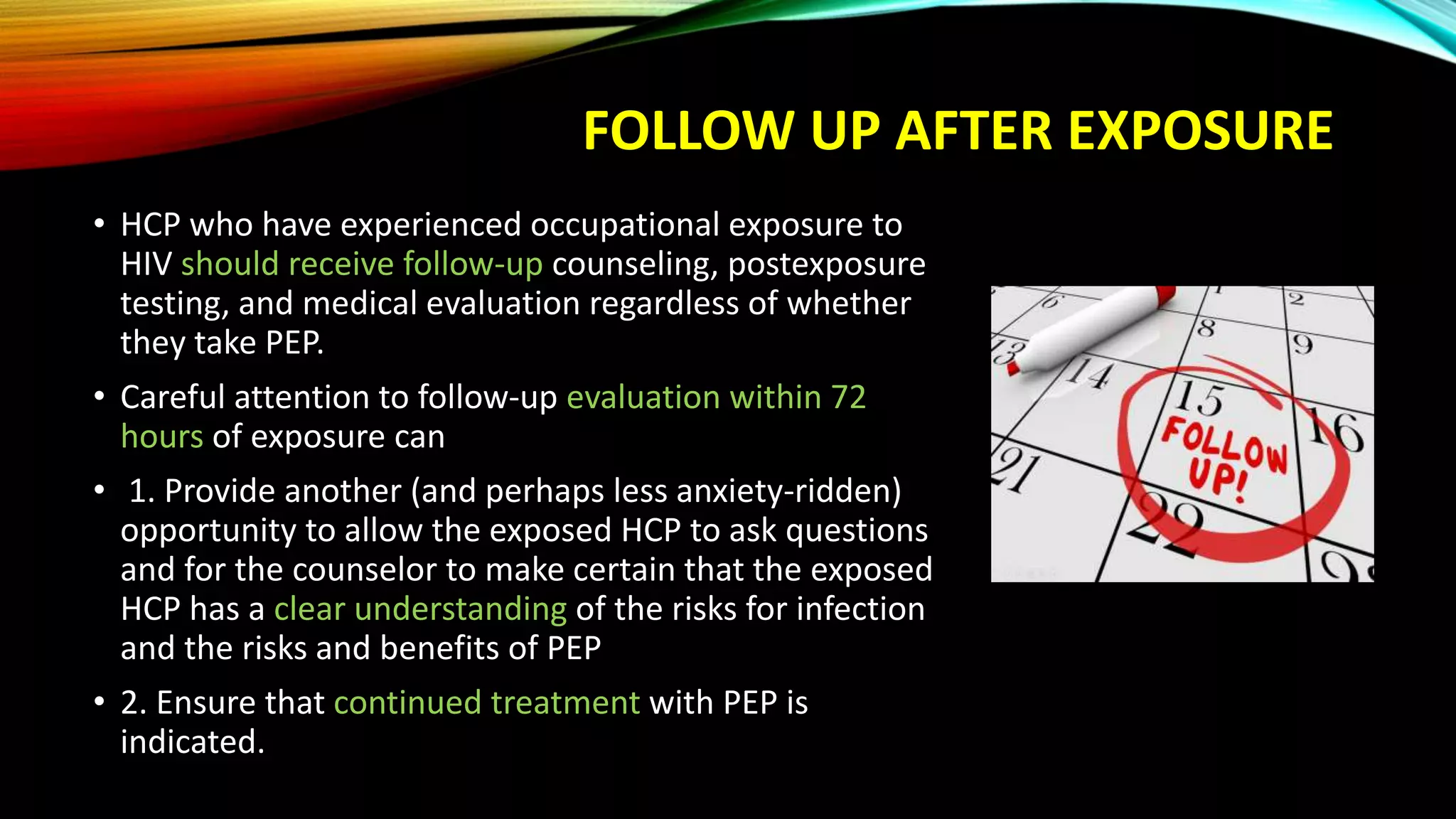 Post exposure prophylaxis of hiv | PPTX