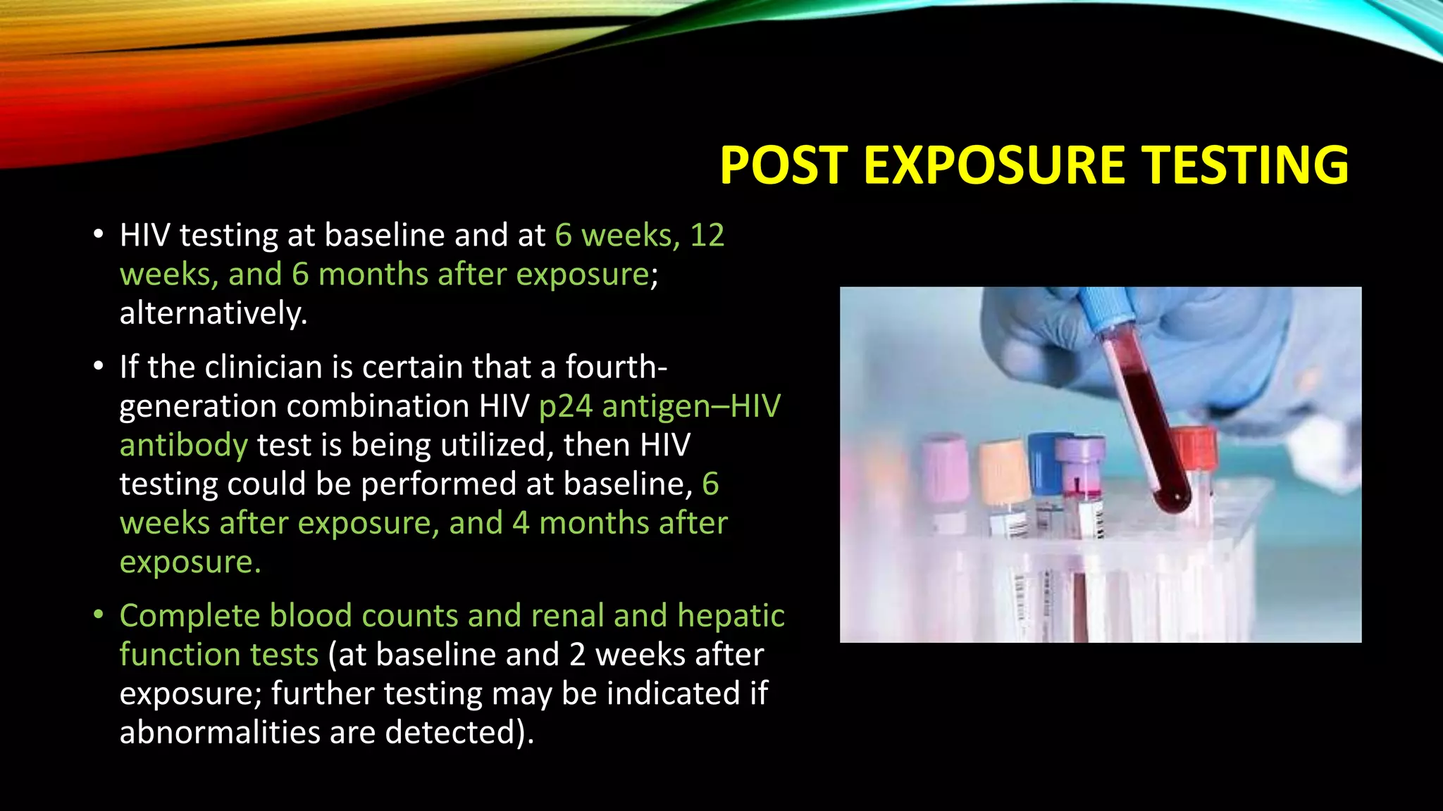 Post exposure prophylaxis of hiv | PPTX