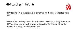 Post exposure prophylaxis with arv for the HIV exposed infant and hiv ...