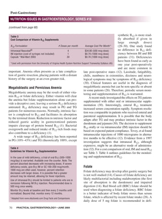 Post gastrectomy | PDF | Digestive Disorders | Diseases and Conditions