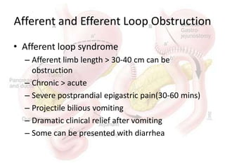 Post Gastrectomy Syndrome | PPTX | Digestive Disorders | Diseases and ...