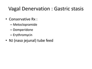 Postgastrectomysyndrome | PPTX
