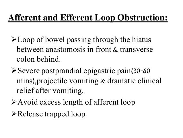 Postgastrectomysyndrome