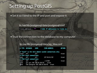 Postgis setup | PDF