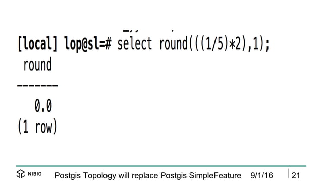 Postgis topology presentation_foss4g_oslo_01_09_2016 | PPT