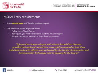 MSc Artificial Intelligence | PDF