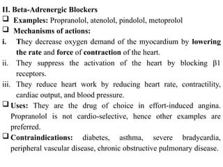 Postgraduate 1-Angina Pectoris and Antiangina drugs.pptx