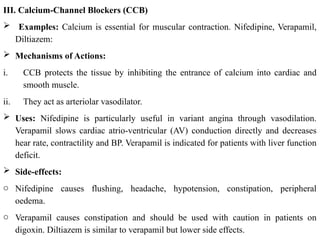 Postgraduate 1-Angina Pectoris and Antiangina drugs.pptx