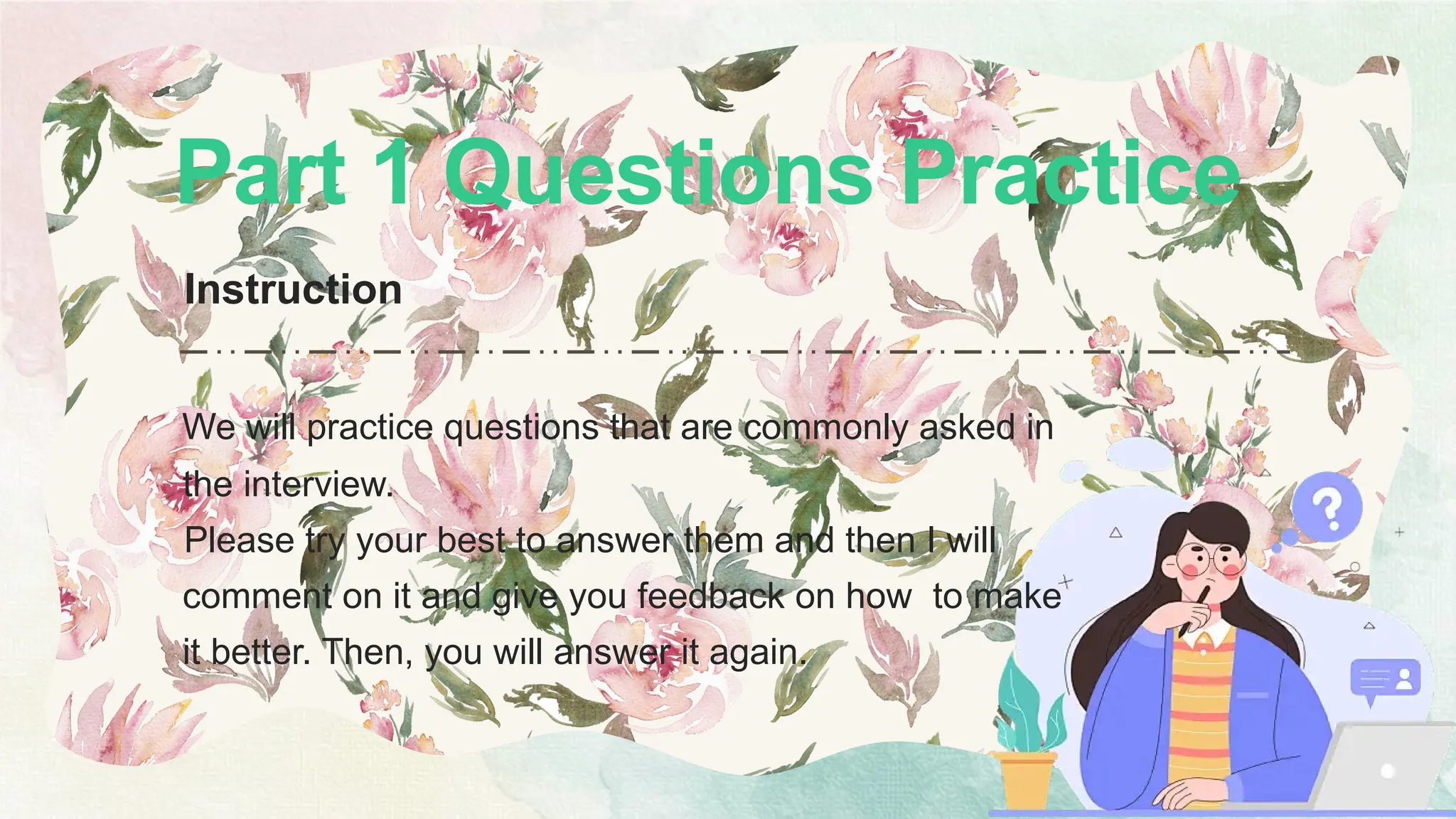 Postgraduate Admission Interview Lesson 1 | PPTX