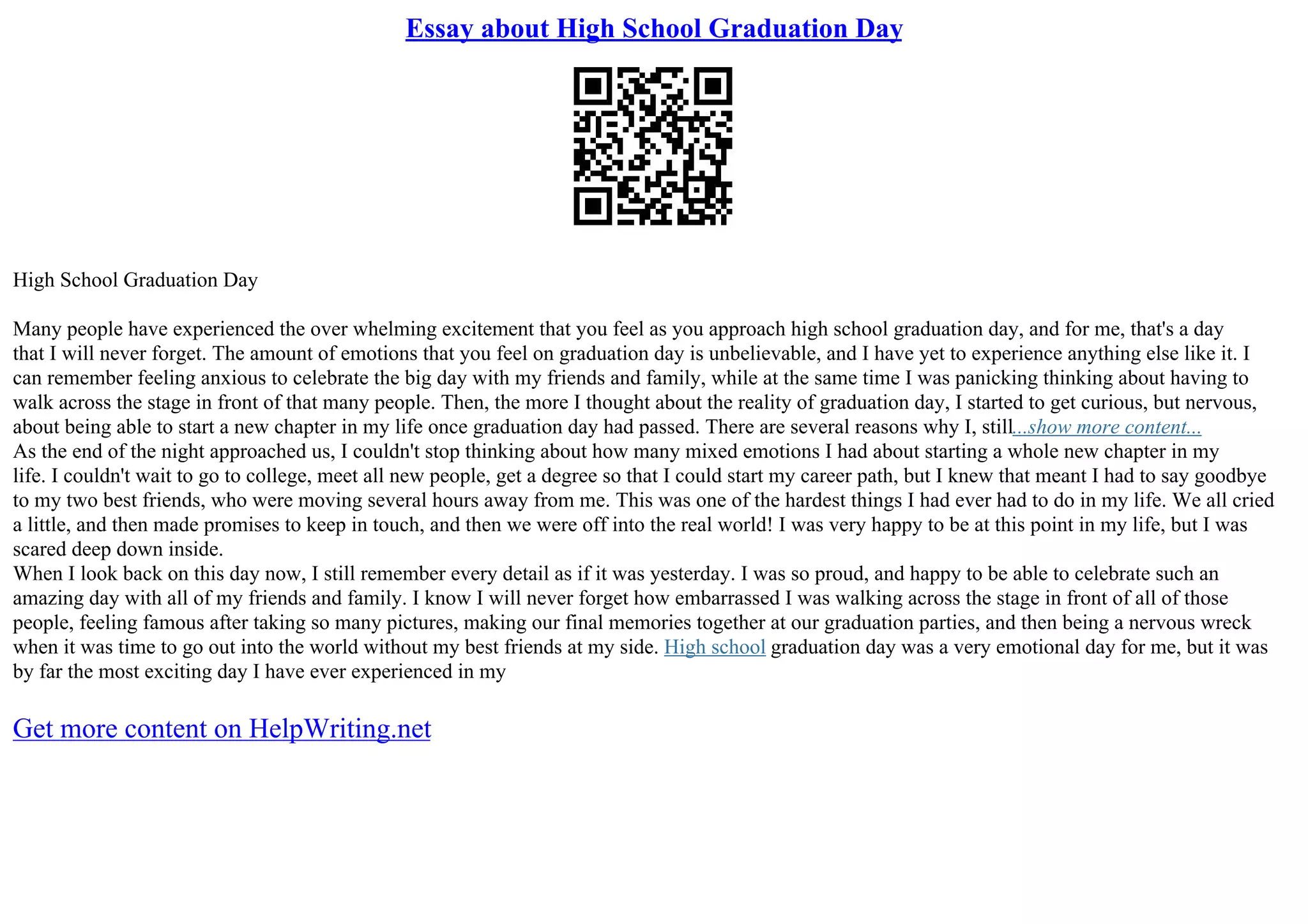 Post Graduation Plans | PPT