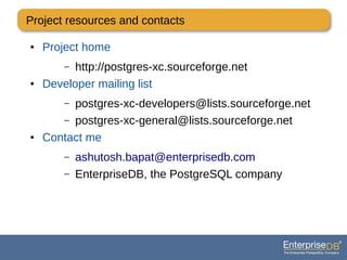 Introduction to Postrges-XC | PDF | Databases | Computer Software and Applications