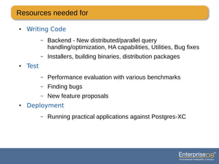 Introduction to Postrges-XC | PDF | Databases | Computer Software and Applications