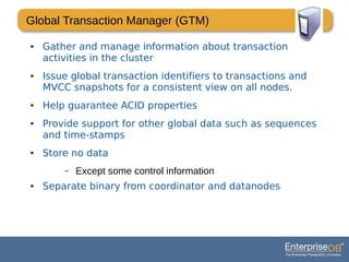 Introduction to Postrges-XC | PDF | Databases | Computer Software and Applications