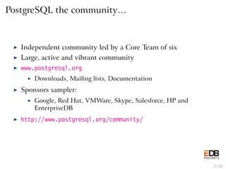 What's New in PostgreSQL 9.6 | PPT