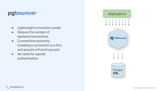 Postgres connections at scale | PPT