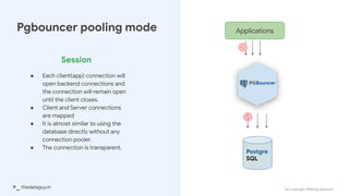 Postgres connections at scale | PPT