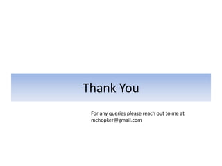 Postgres db performance improvements | PPTX