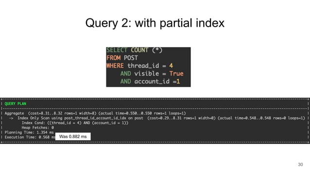 Postgres indexing and toward big data application | PPT