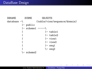 LSA2 - PostgreSQL | PPT