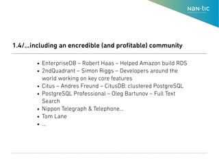 PostgreSQL: present and near future | PDF