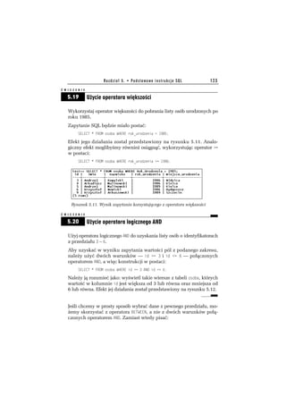 PostgreSQL 8.3. Ćwiczenia | PDF