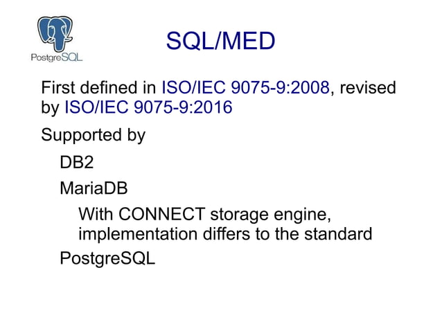 Postgresql As Data Integration Tool Ppt