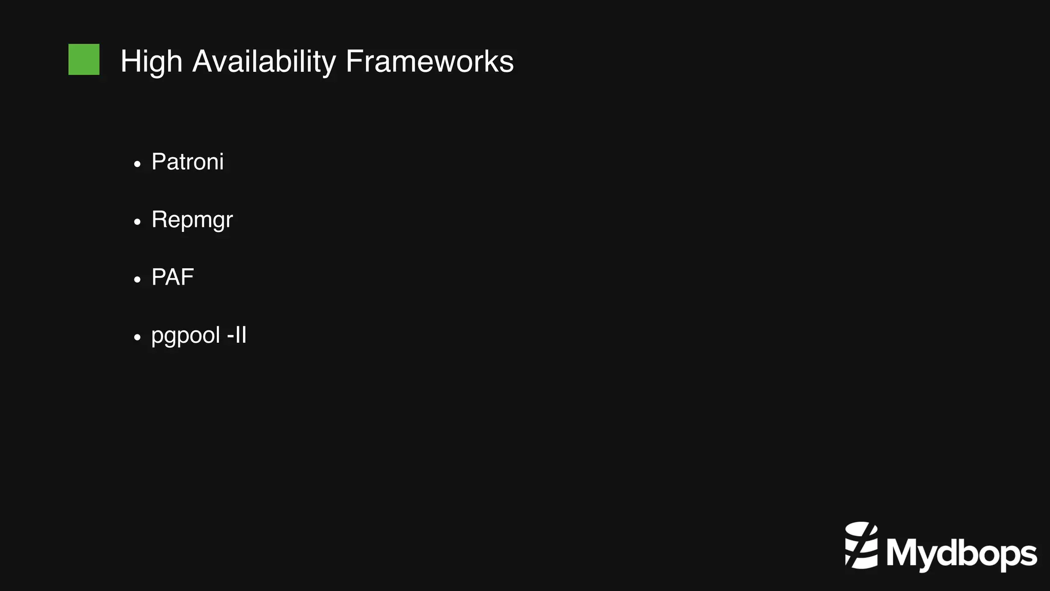 PostgreSQL Replication High Availability Methods | PDF | Databases | Computer Software and ...
