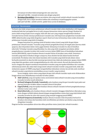 PostgreSQL Transaksi | PDF