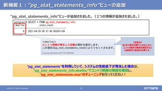 PostgreSQL14の pg_stat_statements 改善（第23回PostgreSQLアンカンファレンス@オンライン 発表資料） | PPT