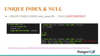 PostgreSQL 15 | PDF | Databases | Computer Software and Applications