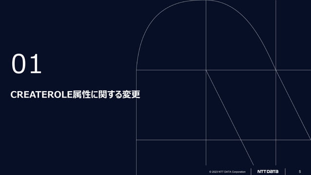 Postgresql16でのロールに関する変更点(第41回postgresqlアンカンファレンスオンライン 発表資料) Pdf Databases Computer