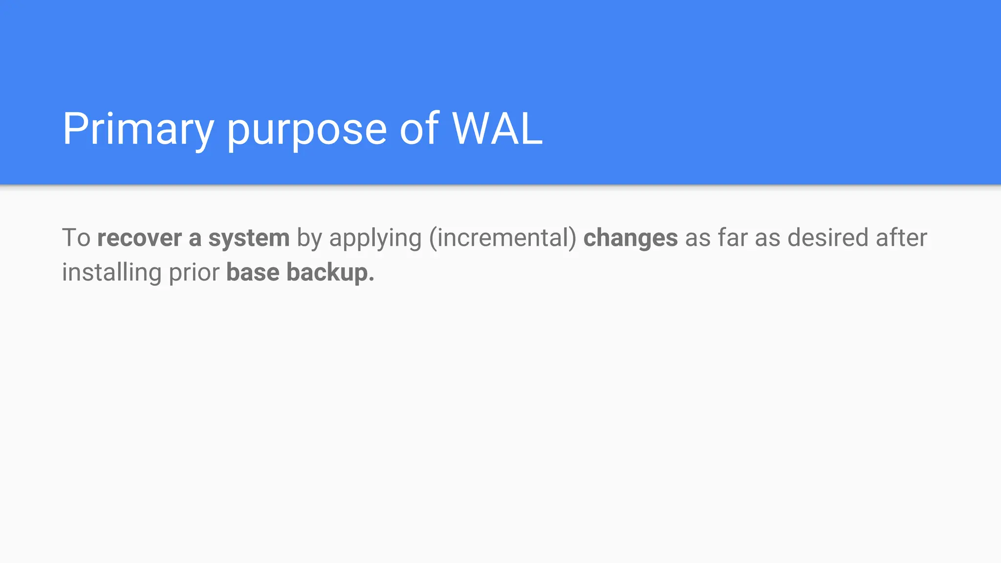 Postgresql Backup Management Pptx