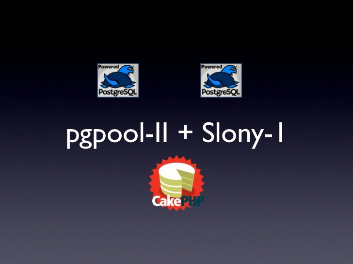 CakePHP + PostgreSQL