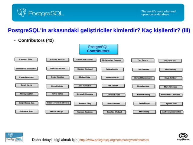 PostgreSQL'e Genel Bakış | PDF