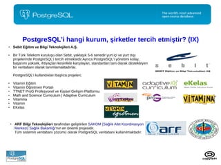 PostgreSQL'e Genel Bakış | PDF