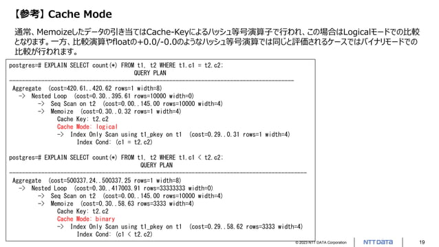 Memoizeの仕組み(第41回postgresqlアンカンファレンスオンライン 発表資料) Pdf Databases Computer Software And